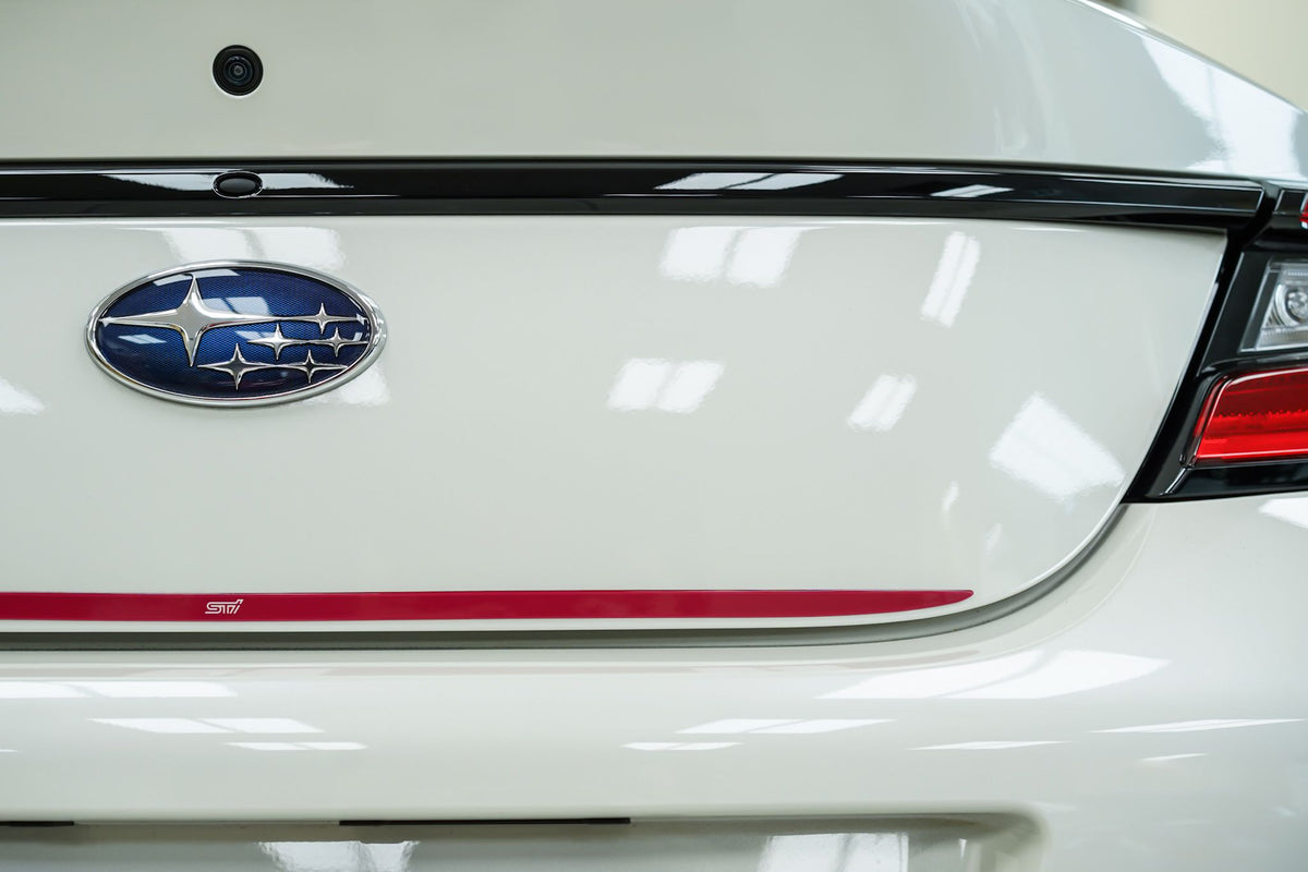STI, Trunk Lid Garnish (Cherry Red) BRZ 2.4 ZD8 – Race Division