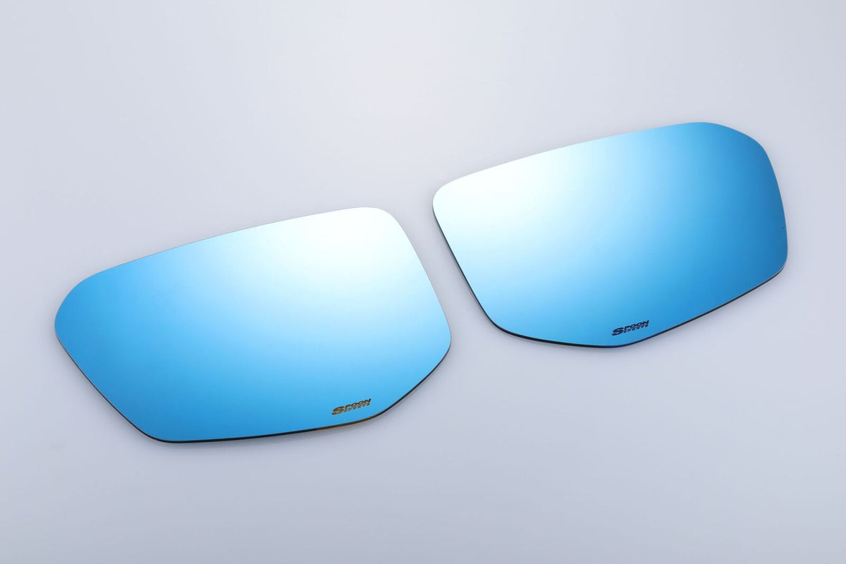Spoon, Blue Wide Side Mirror Glass HONDA CIVIC Type R FK8 – Race Division