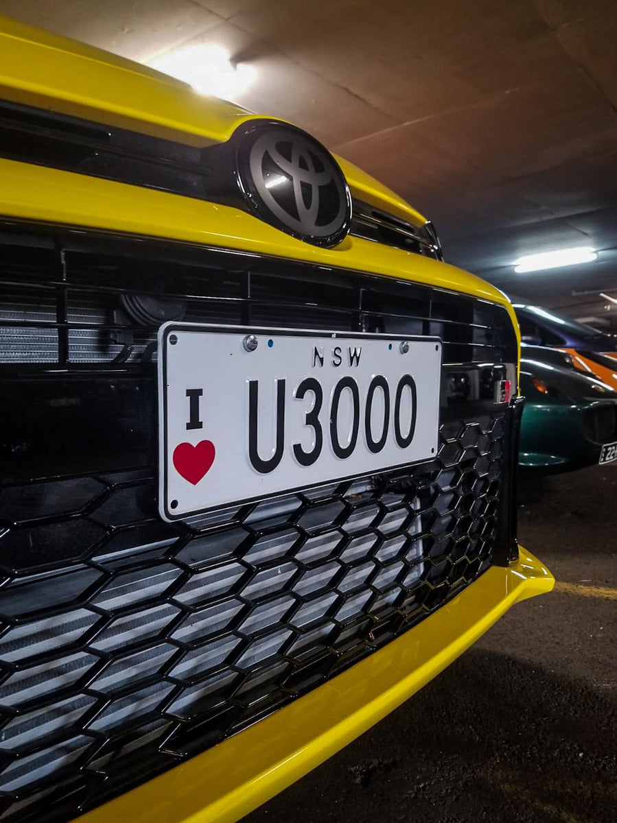 CUSCO, Adjustable Number Plate Stay TOYOTA GR Yaris – Race Division