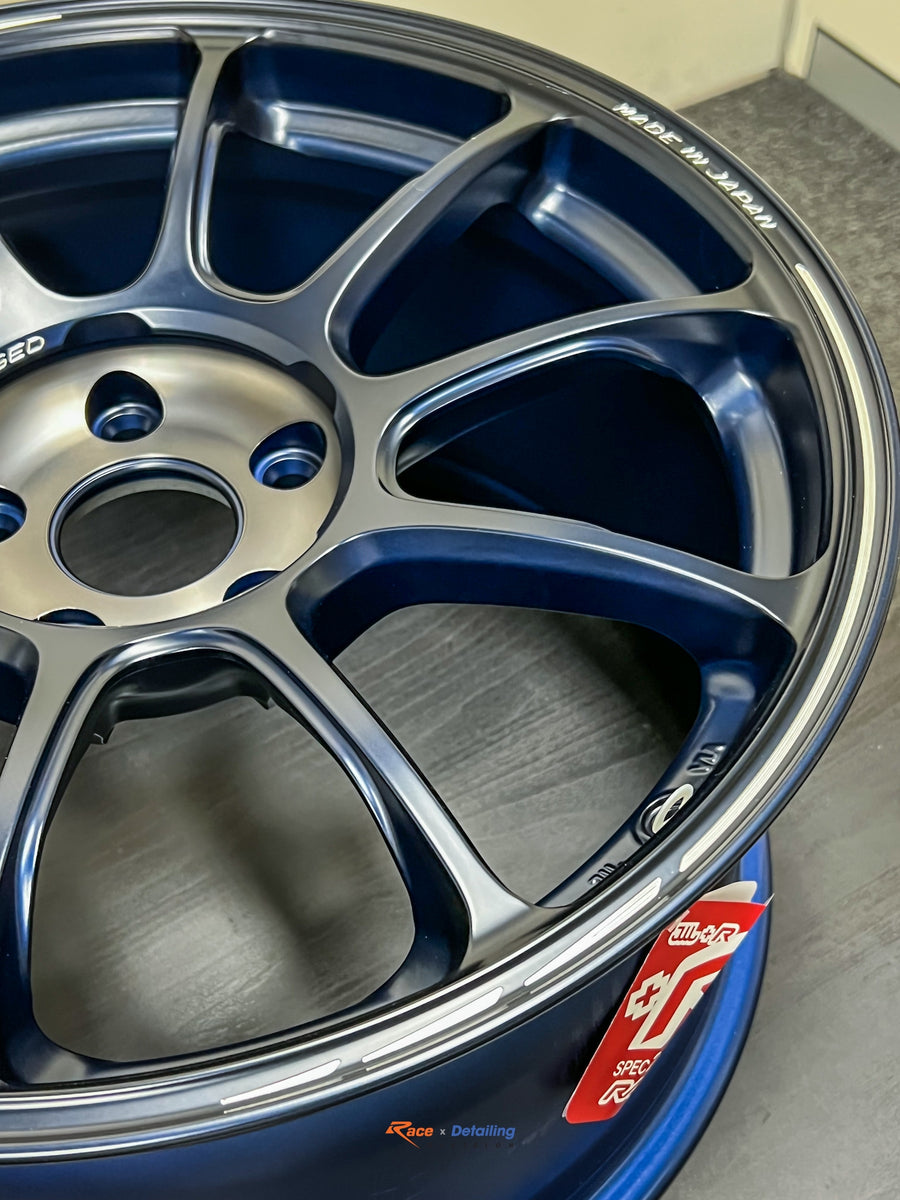 RAYS, Volk Racing ZE40 Time Attack III Metallic Blue/Matte Black Clear – Race Division
