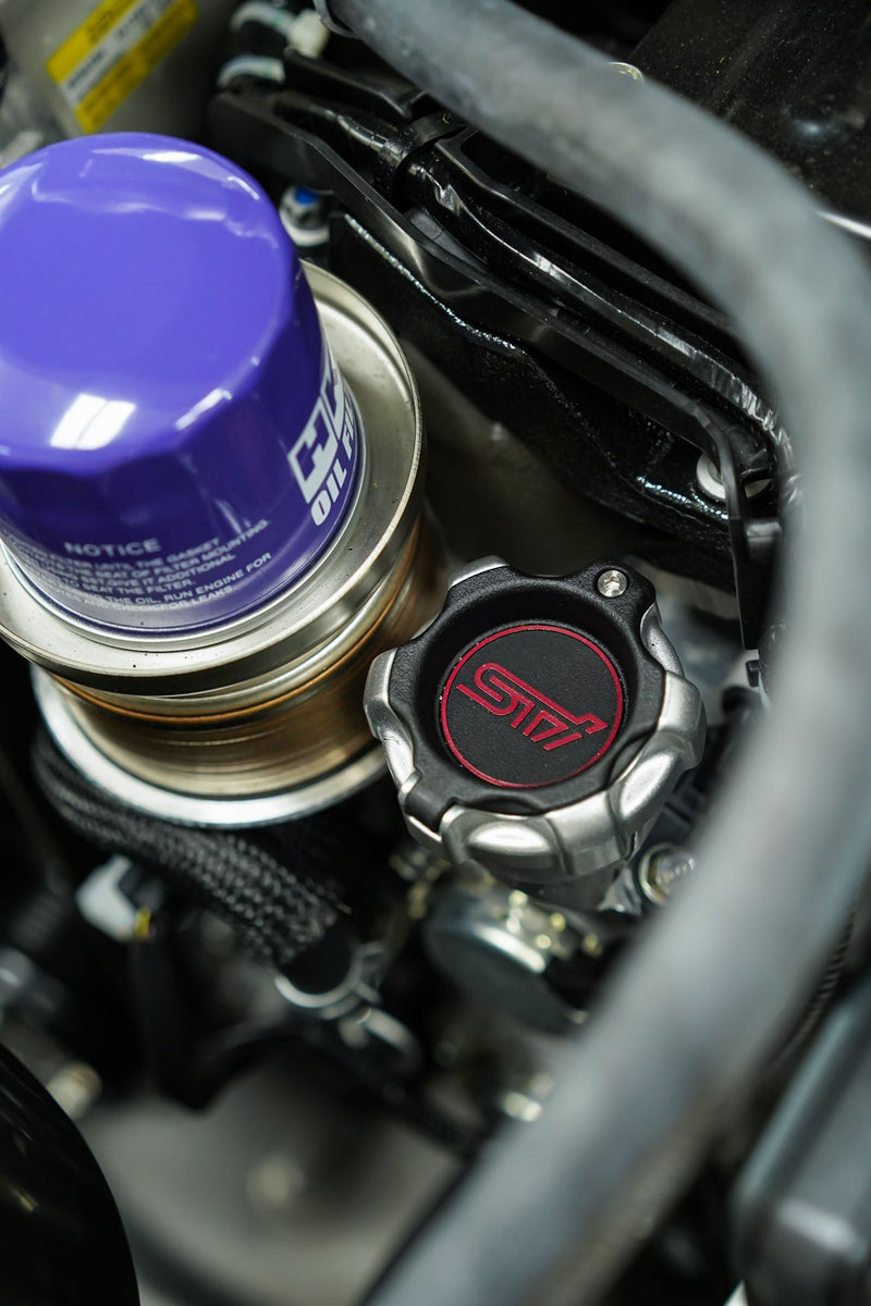 STI, Oil Filter Cap BRZ 2.4 ZD8 – Race Division